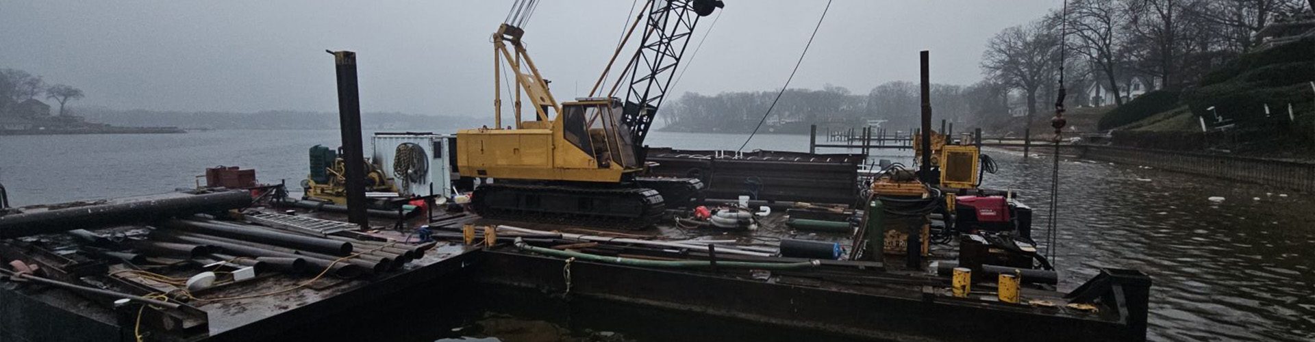 Barge Services | Black Hawk Marine Construction